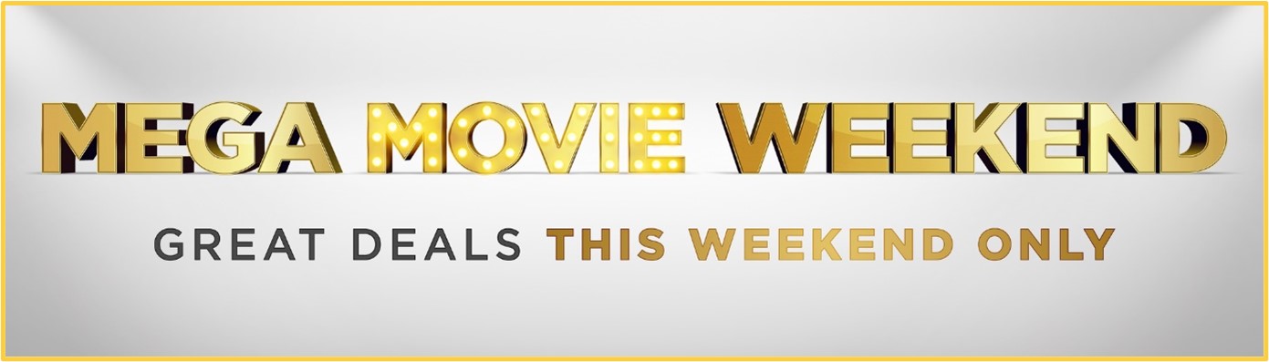 Get ready for your next film night as Mega Movie Weekend returns! - DEGI